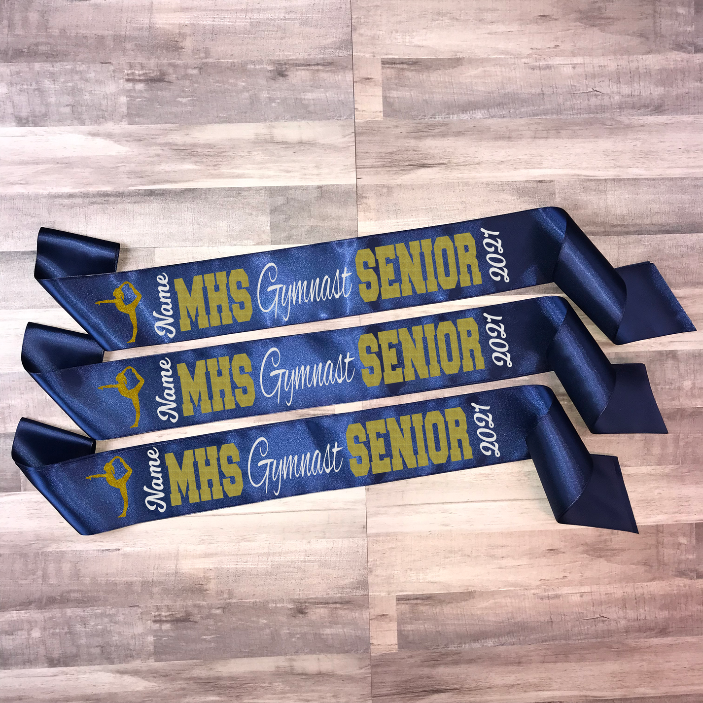 Gymnast Senior Sash Style 2 – SashFabulous