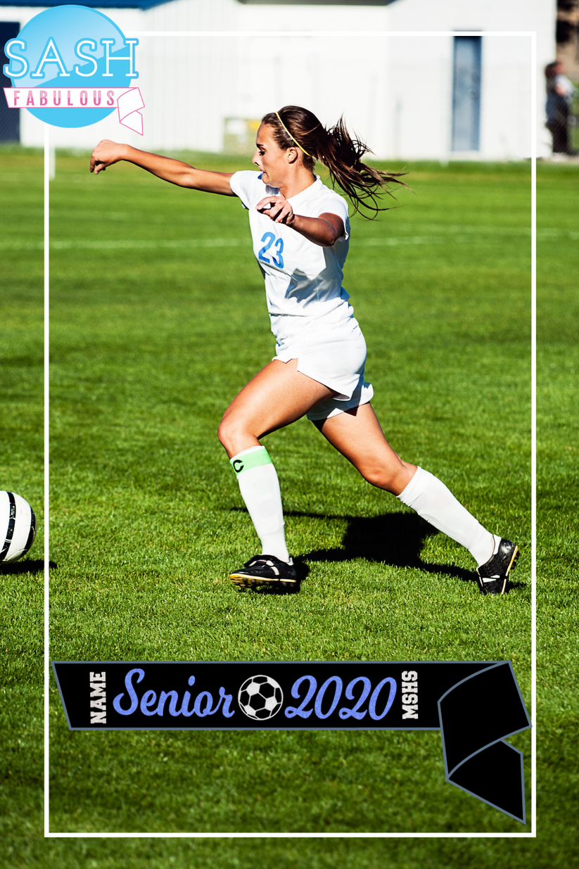 Soccer Senior Sash Style 5 – SashFabulous