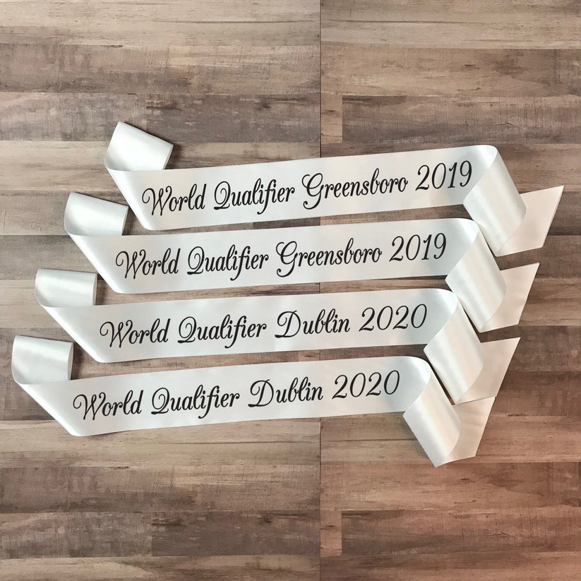 Feis World Qualifier Design – SashFabulous